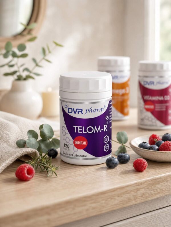 TELOM-R - 120 capsule - susține imunitatea întregii familii - DVR Pharm