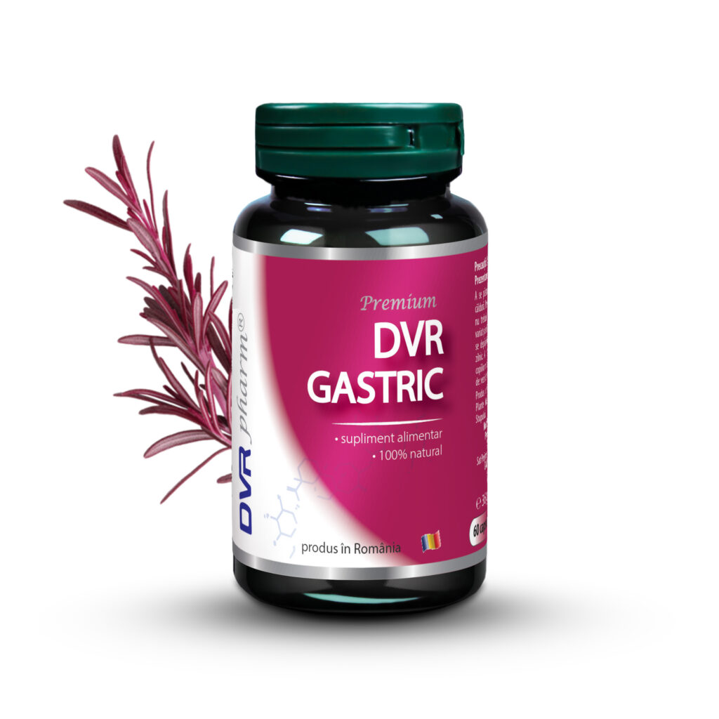 DVR GASTRIC - 60 capsule - combate refluxul gastroesofagian - DVR Pharm