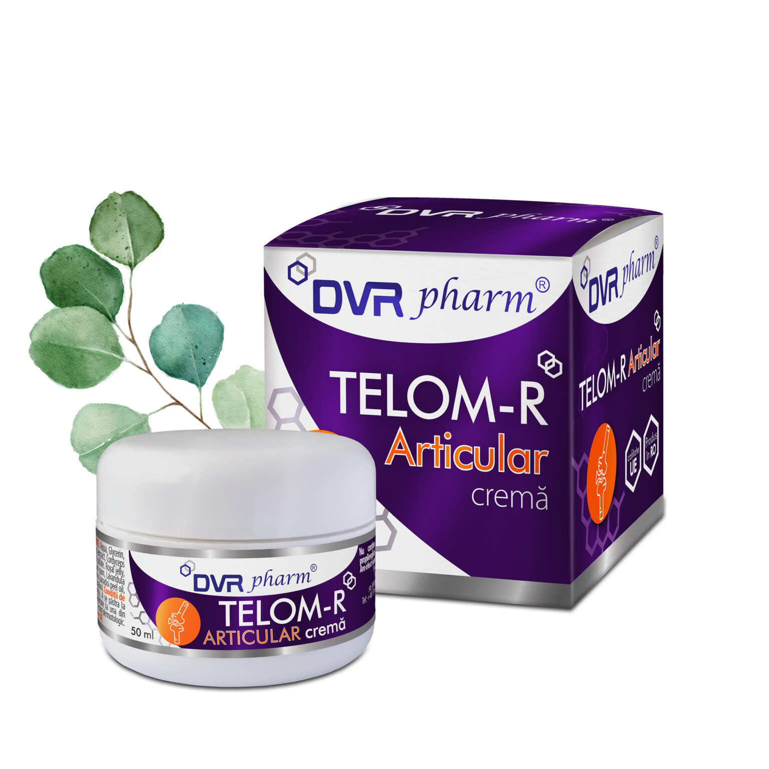 TELOM-R Articular - cremă - încălzește zona, calmând rapid durerea ...