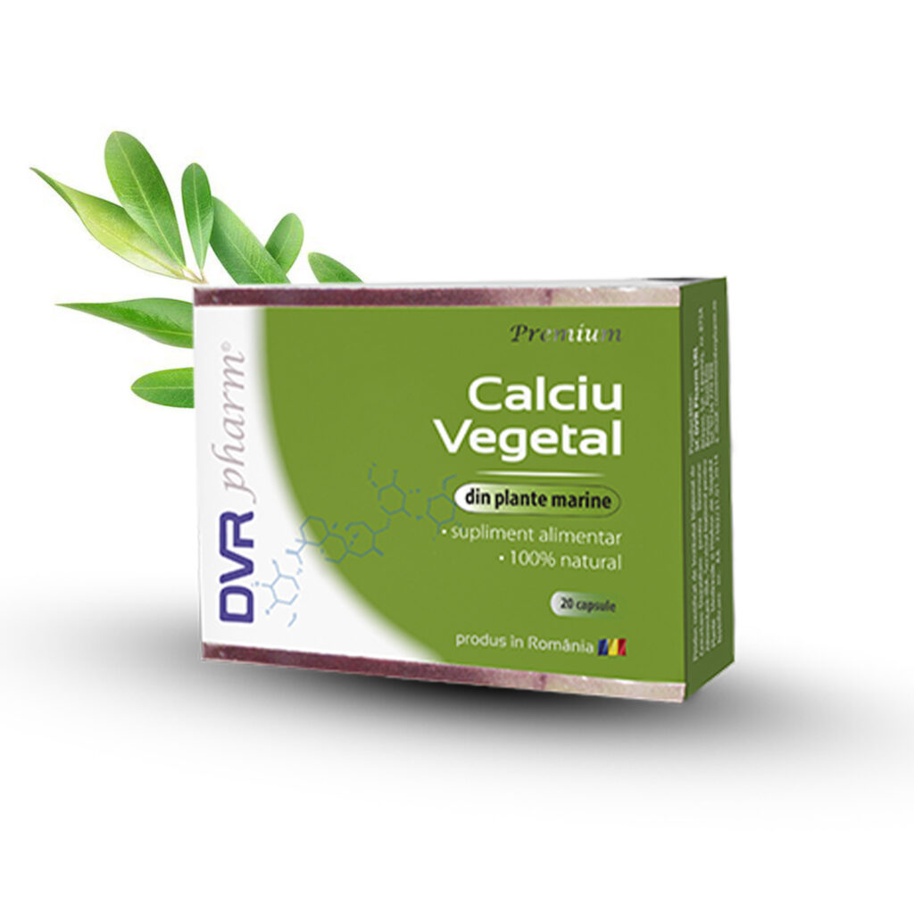 CALCIU VEGETAL - 20 capsule - DVR Pharm