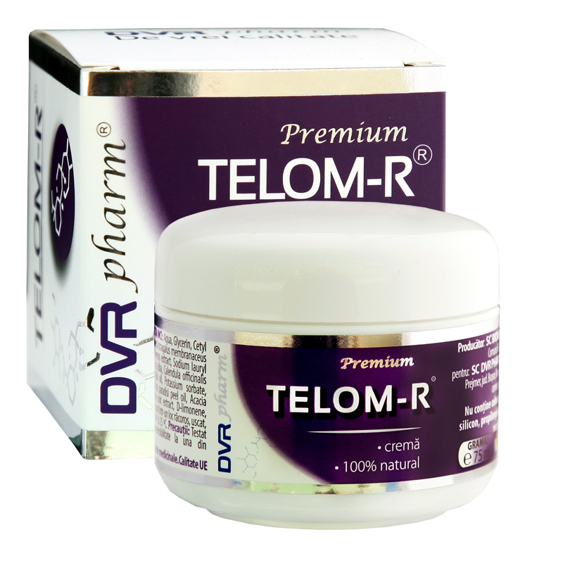 TELOM-R cremă - menține tinerețea pielii, utilă în cazul dermatitelor ...