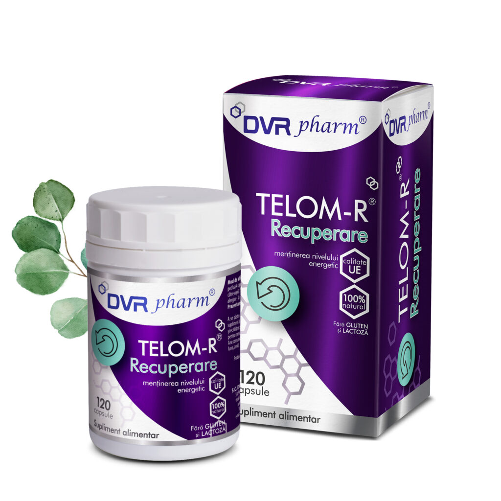 TELOM-R RECUPERARE - contribuie la regenerarea ADN și ARN - DVR Pharm