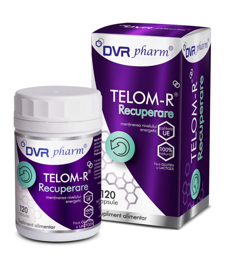 TELOM-R RECUPERARE - contribuie la regenerarea ADN și ARN - DVR Pharm