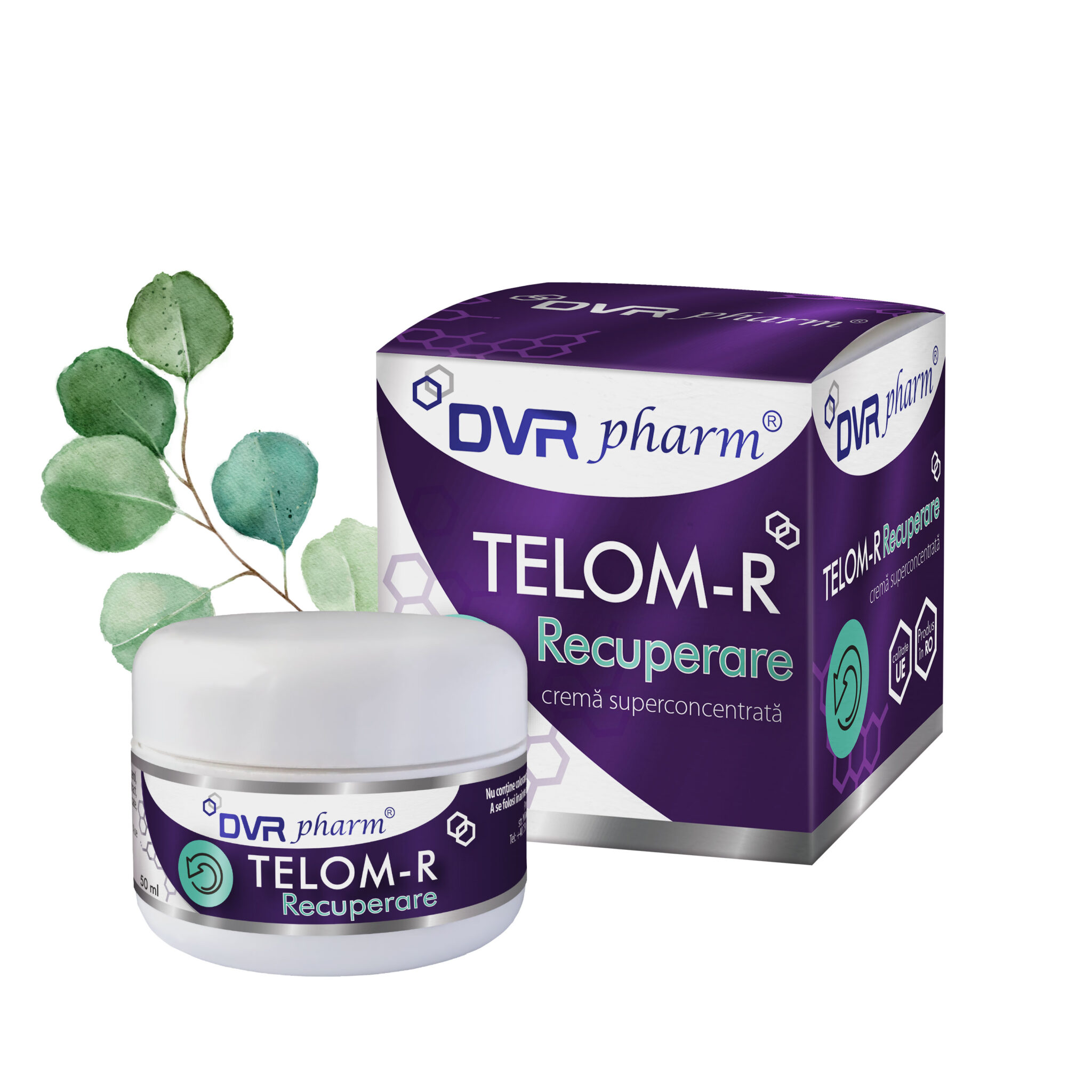 TELOM-R RECUPERARE - cremă - pentru afecțiuni articulare - DVR Pharm